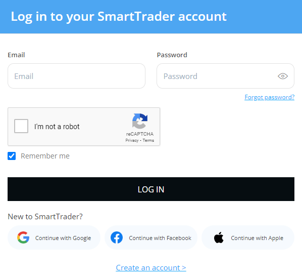 SmartTrader: Login | MTI Help Center